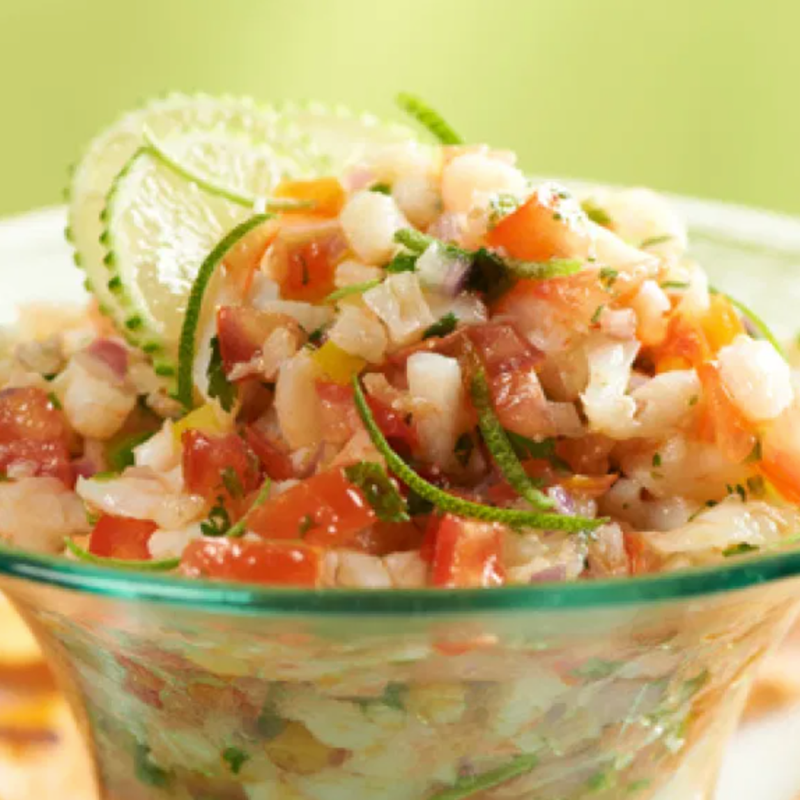 Fresh and Easy Zesty Shrimp Salsa - Just Jill