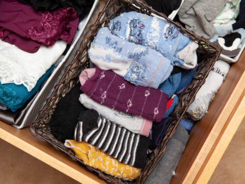 How To Organize and Repurpose Your Socks - Just Jill