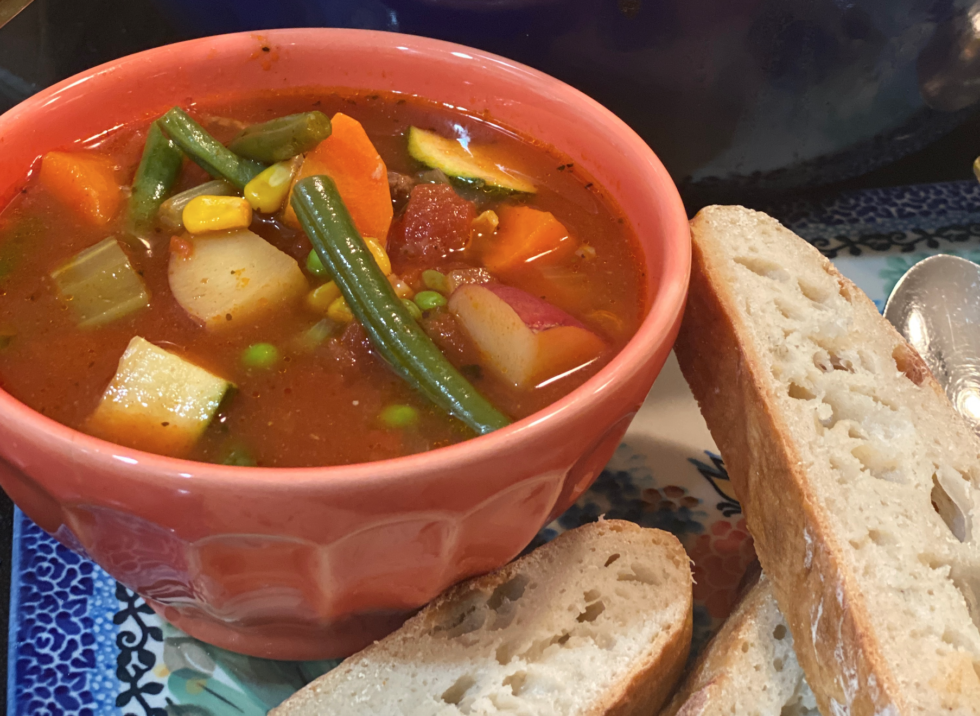 Vegetable Soup Is So Easy To Make - Just Jill