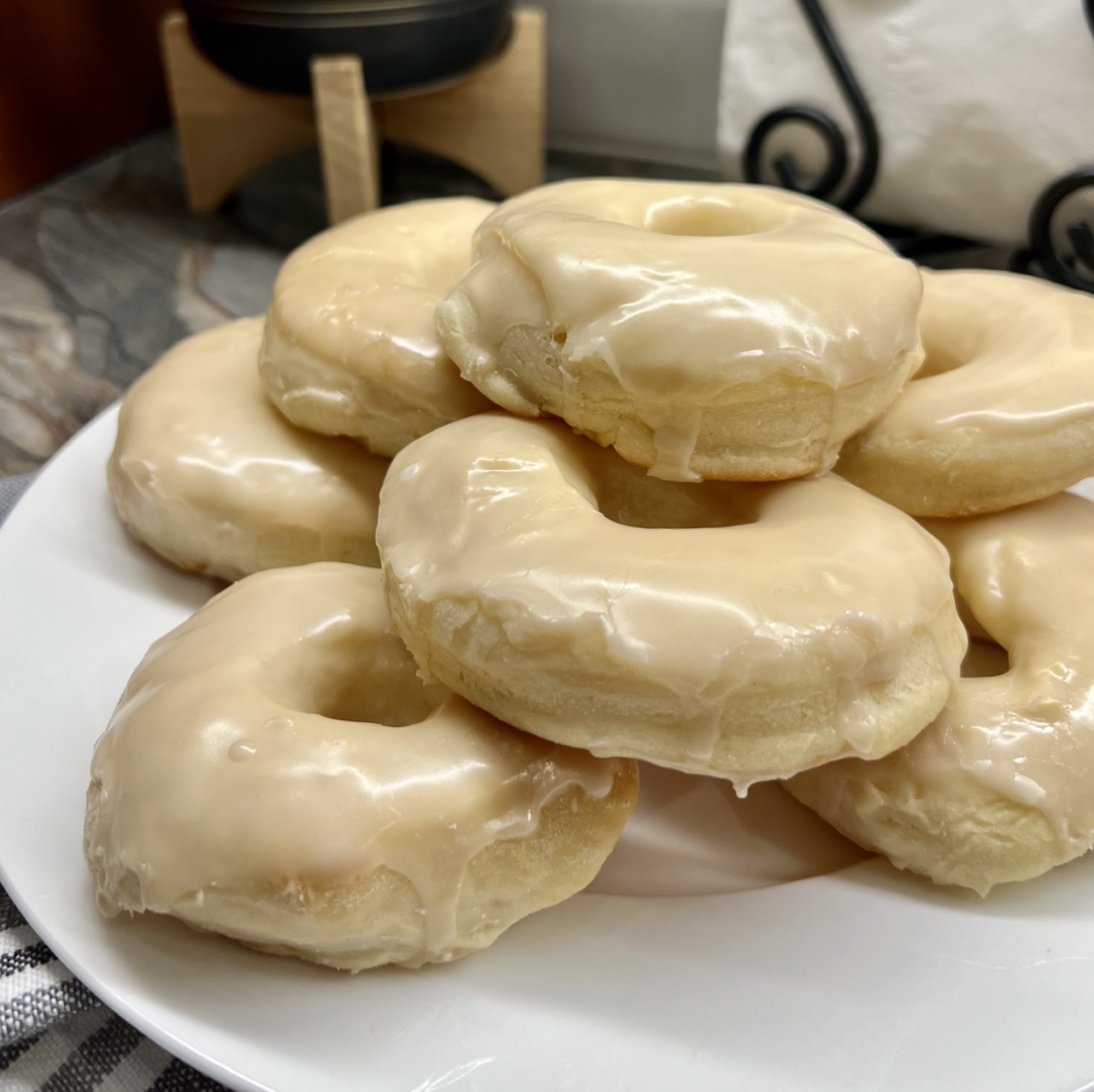 Fluffy Baked Donuts - Just Jill