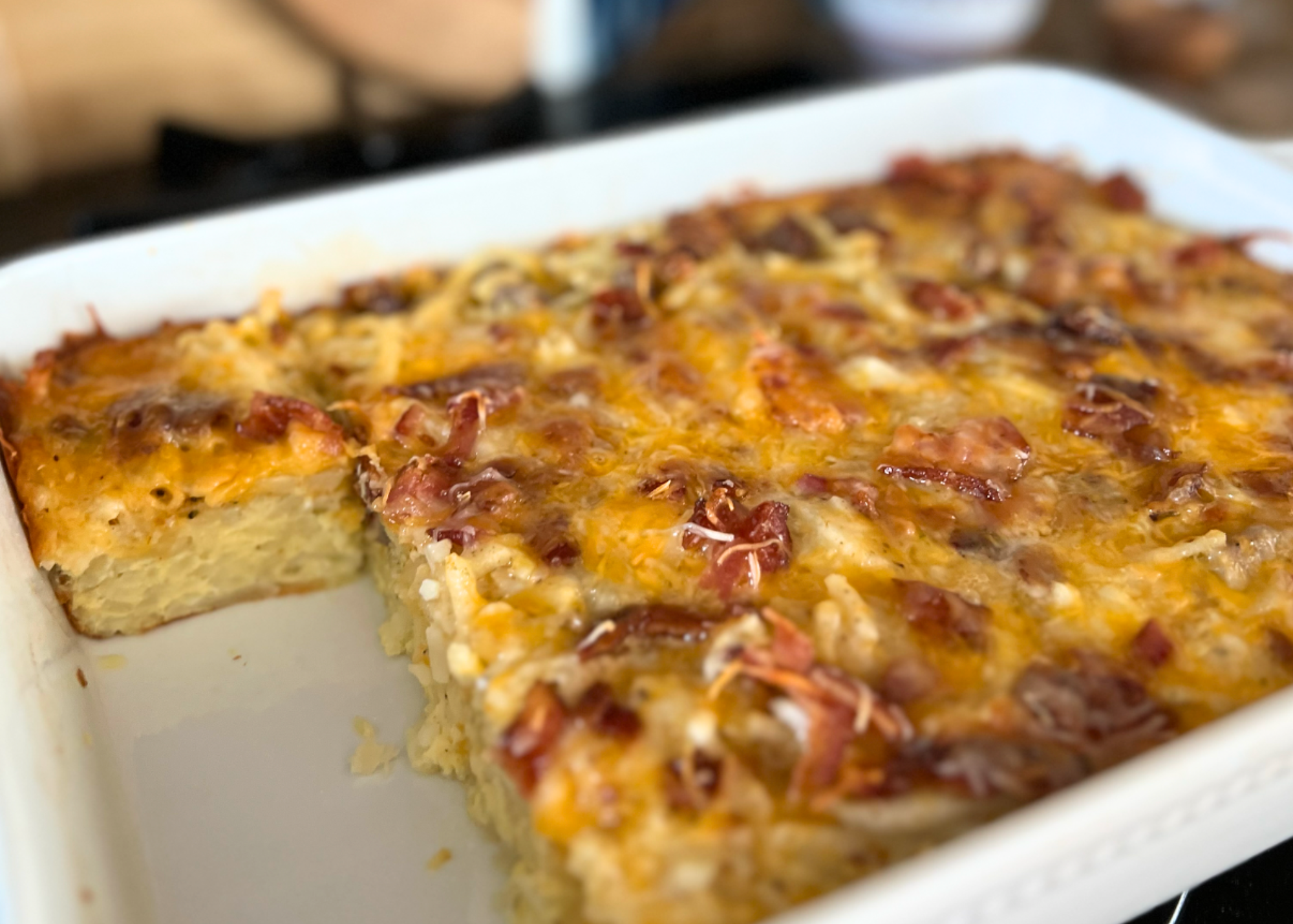 Easy Breakfast Bake (Using Leftovers!) - Just Jill